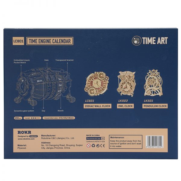 ROKR Time Engine Calendar LC801 - Rokr