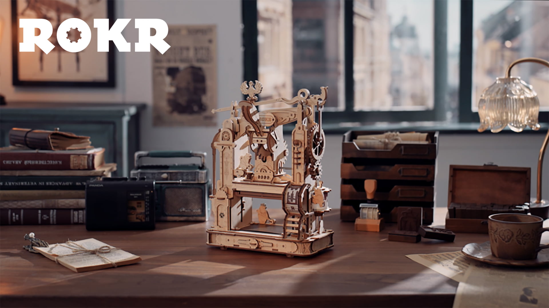 ROKR: 3D Wooden Puzzles& Models, Family Building Toys, Brain Games